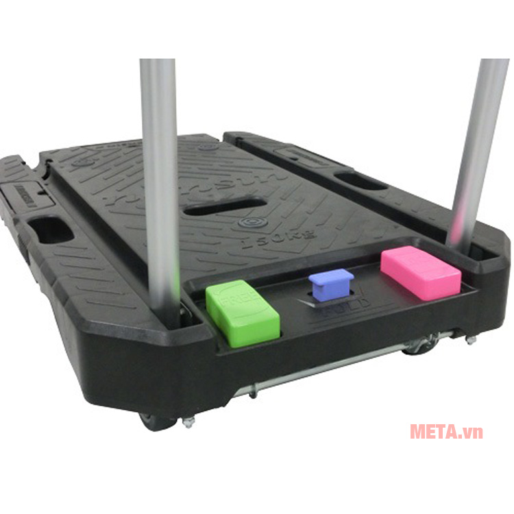 Xe đẩy hàng Nansin Nhật Bản CC-101KB2 (150kg) có khóa dừng - META.vn