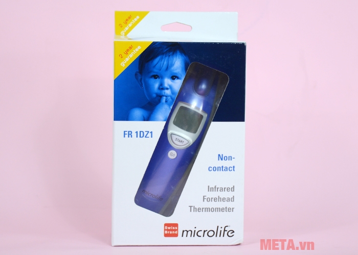 Nhiệt kế hồng ngoại đo trán Microlife FR 1DZ1 - META.vn