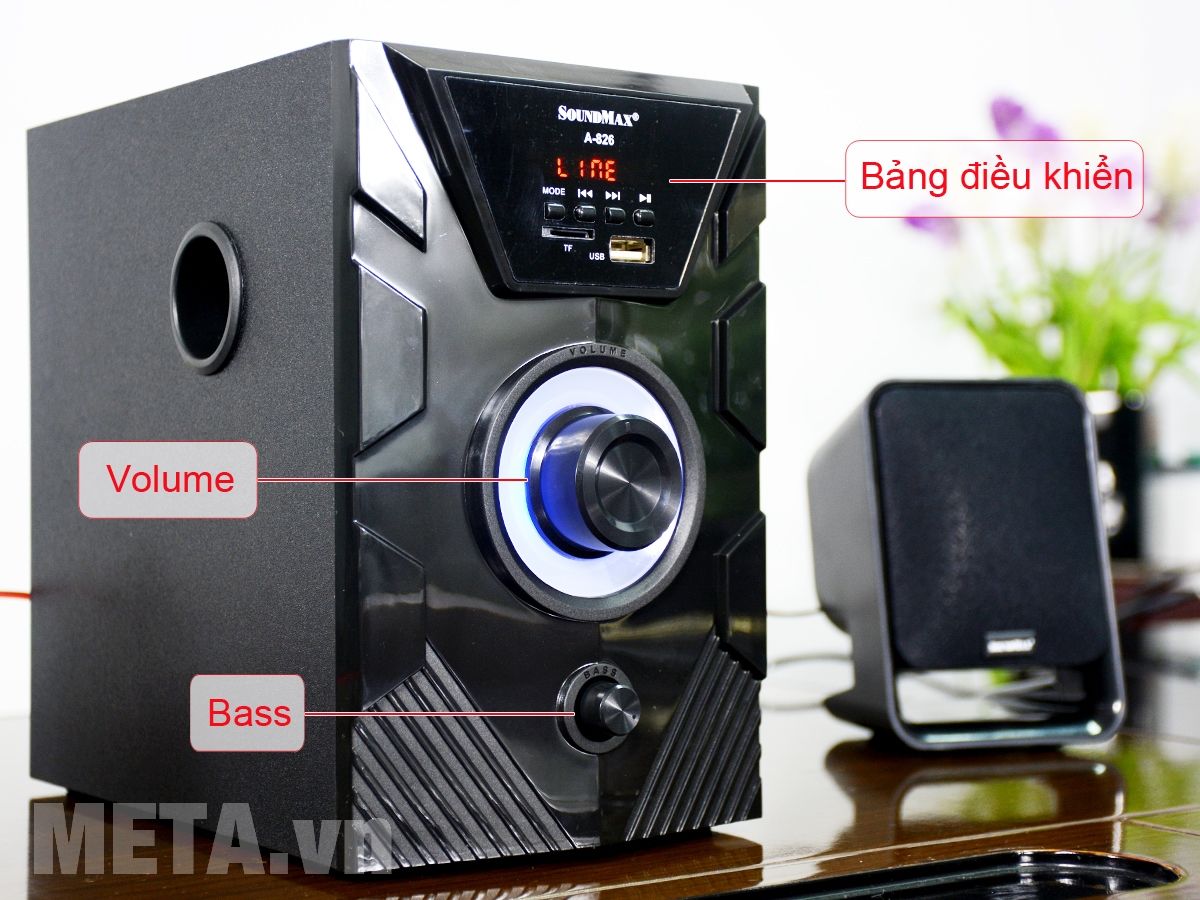 Loa vi tính Soundmax A826 2.1 - META.vn