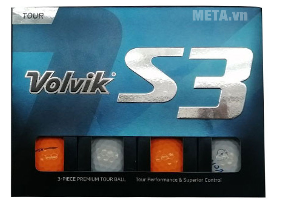 Bóng golf Volvik S3 - META.vn