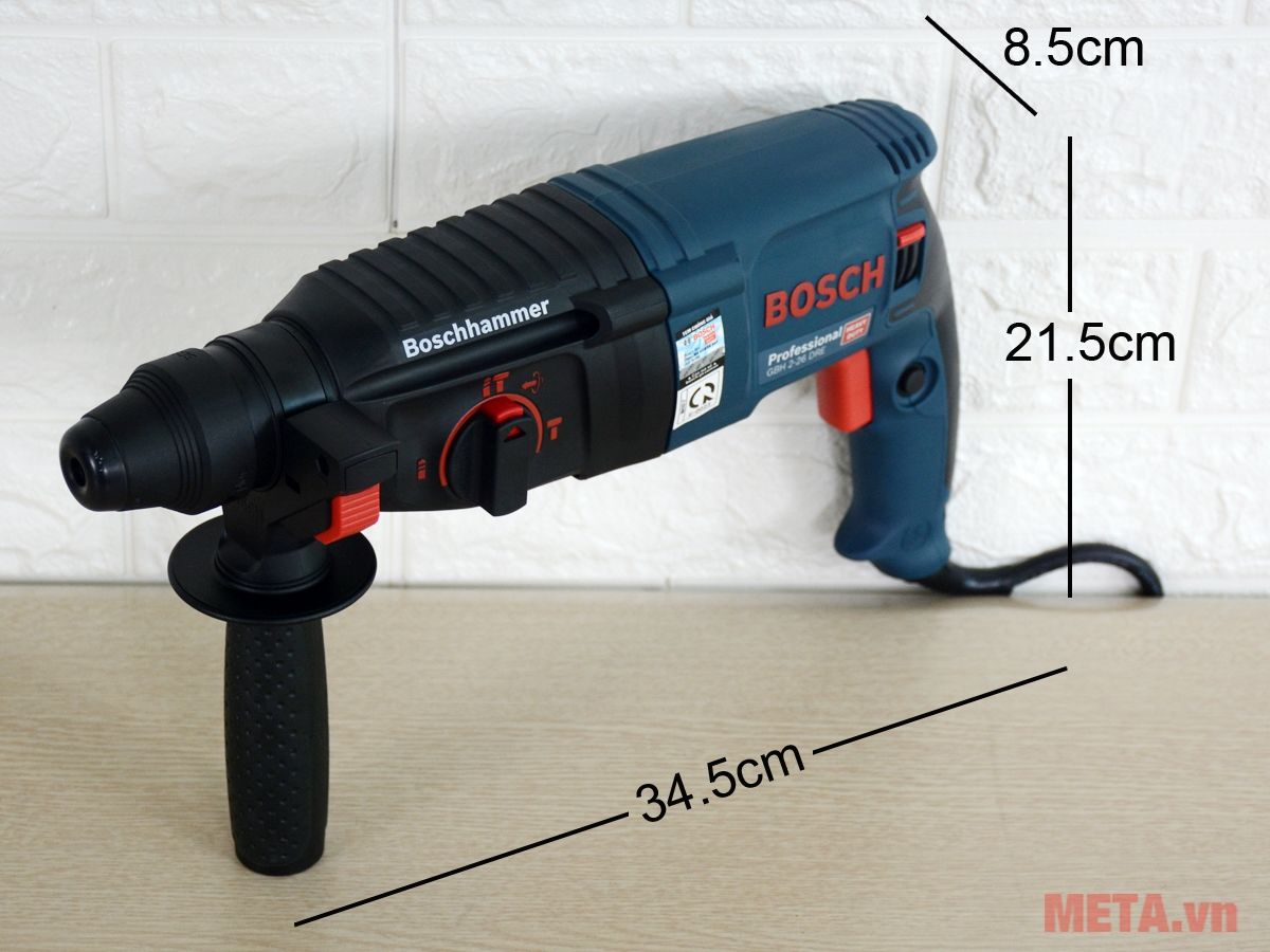 Máy khoan búa Bosch GBH 2-26 DRE 0611253704 - META.vn