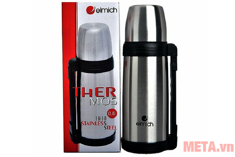 Bình giữ nhiệt Elmich inox 304 800ml T8 2245208 - META.vn