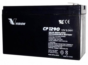 Ắc quy Vision CP1290 12V 9Ah - META.vn