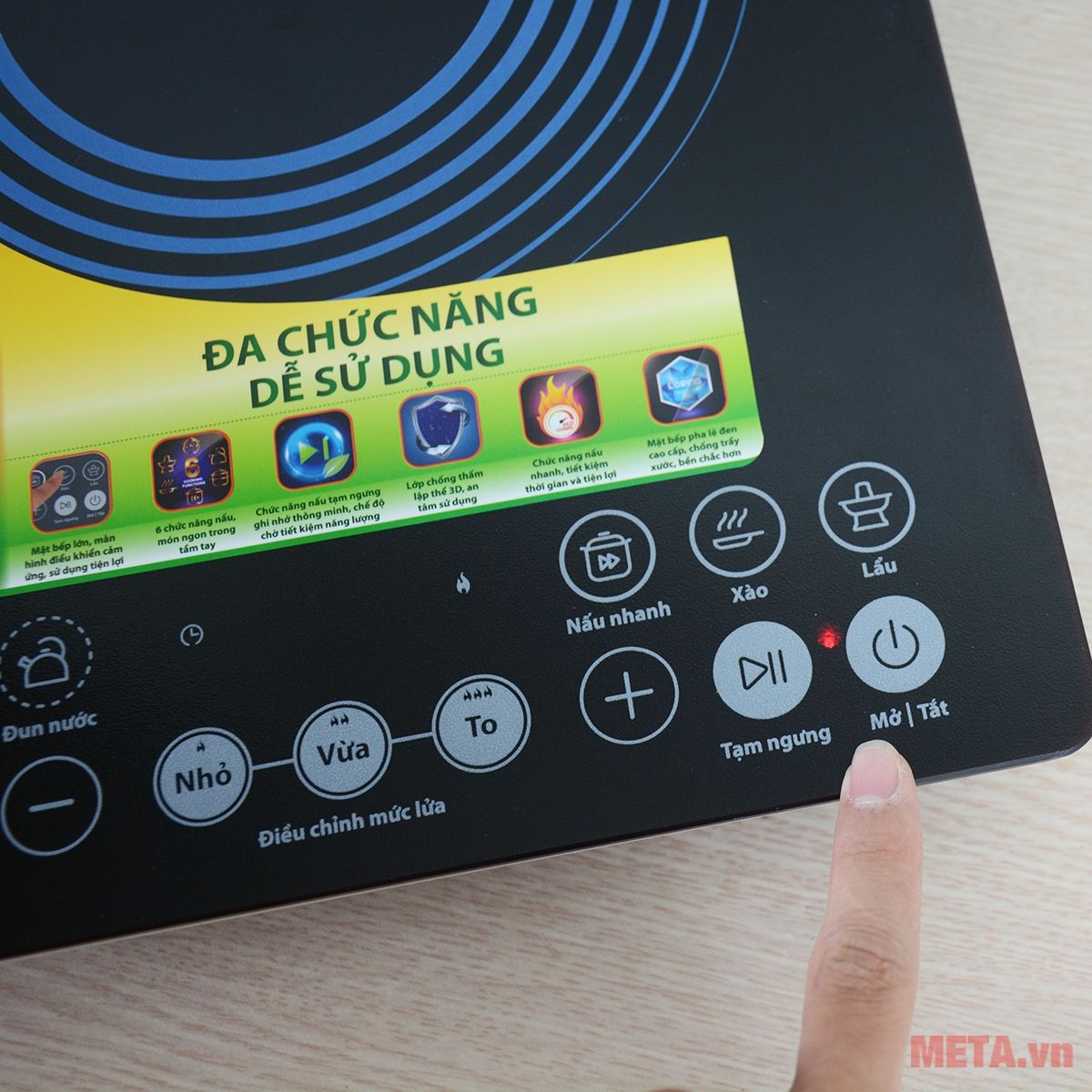 Bếp từ cảm ứng Supor C21-SDHCB36VN (không kèm nồi) - META.vn