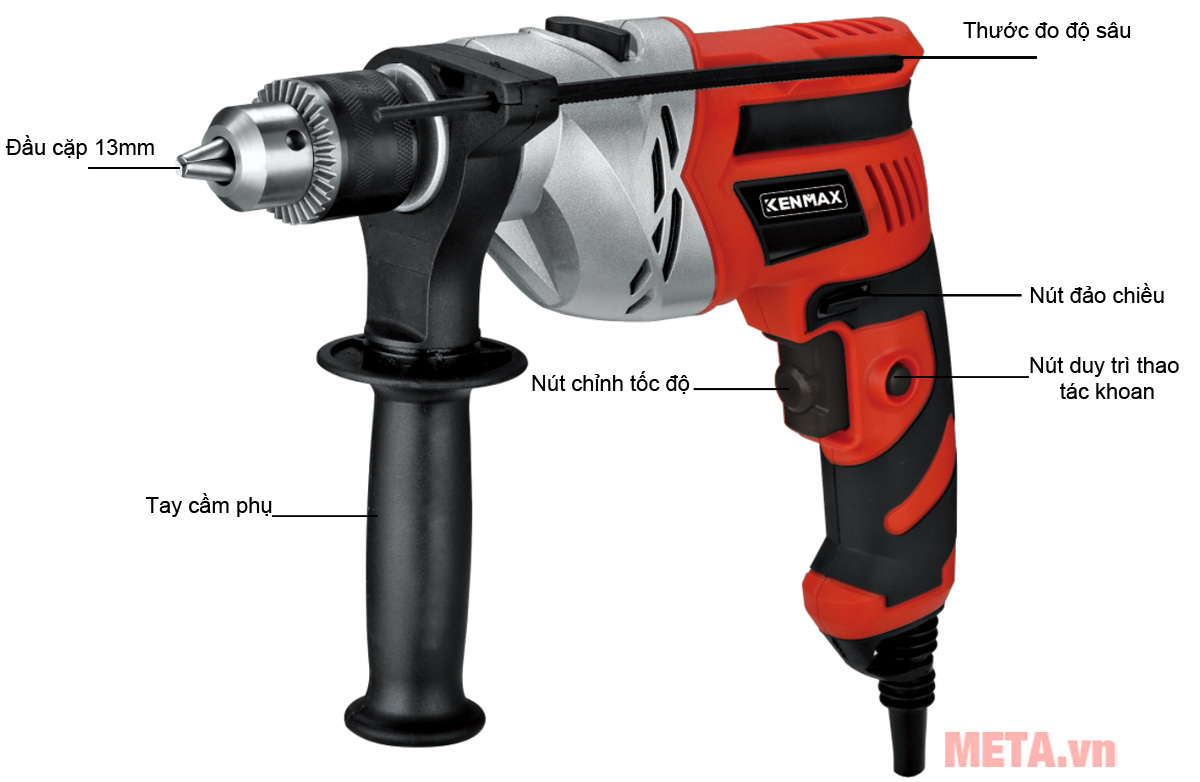 Máy khoan động lực Kenmax KM009 - META.vn