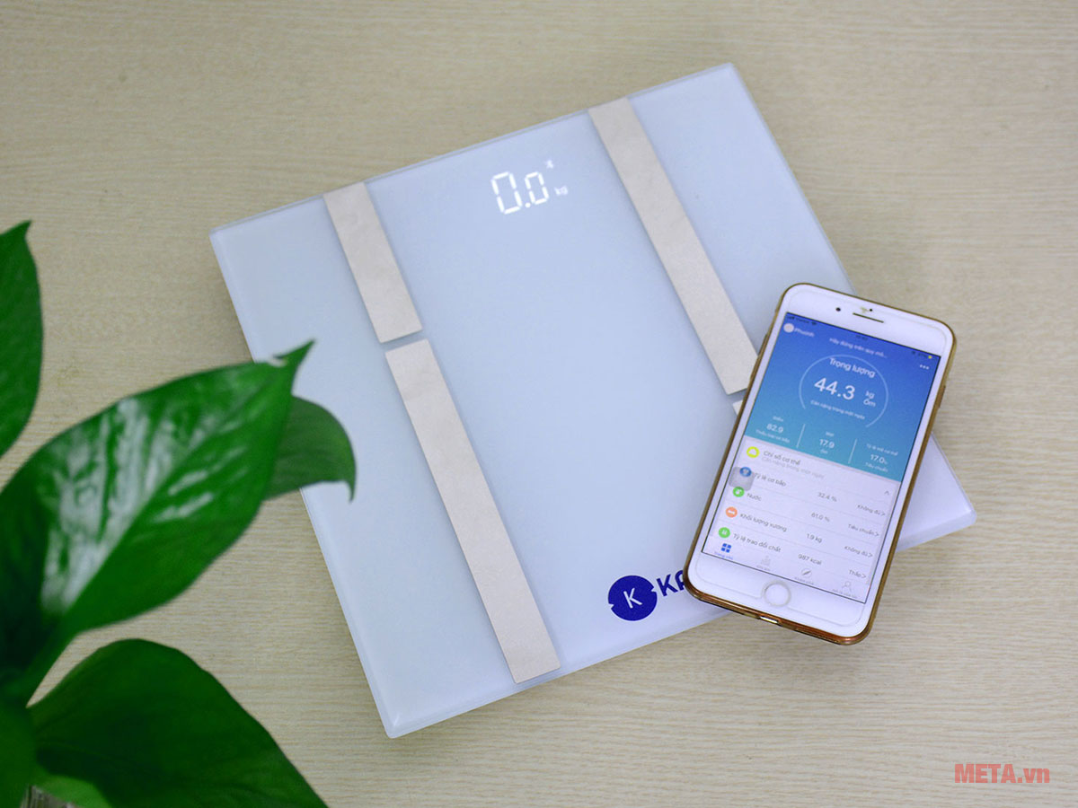 Cân điện tử thông minh Kachi MK134 - META.vn
