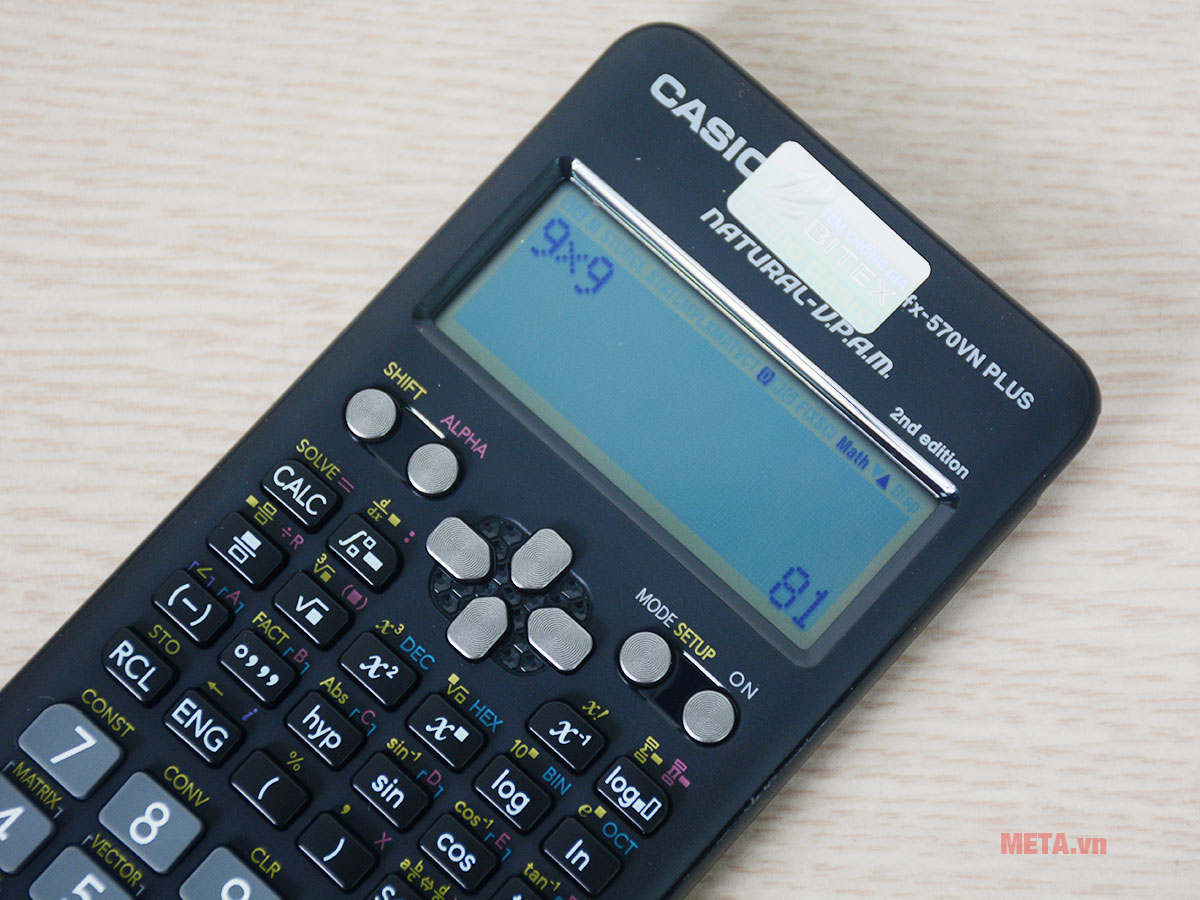 Máy tính bỏ túi Casio FX-570VN Plus New 2nd Edition - META.vn