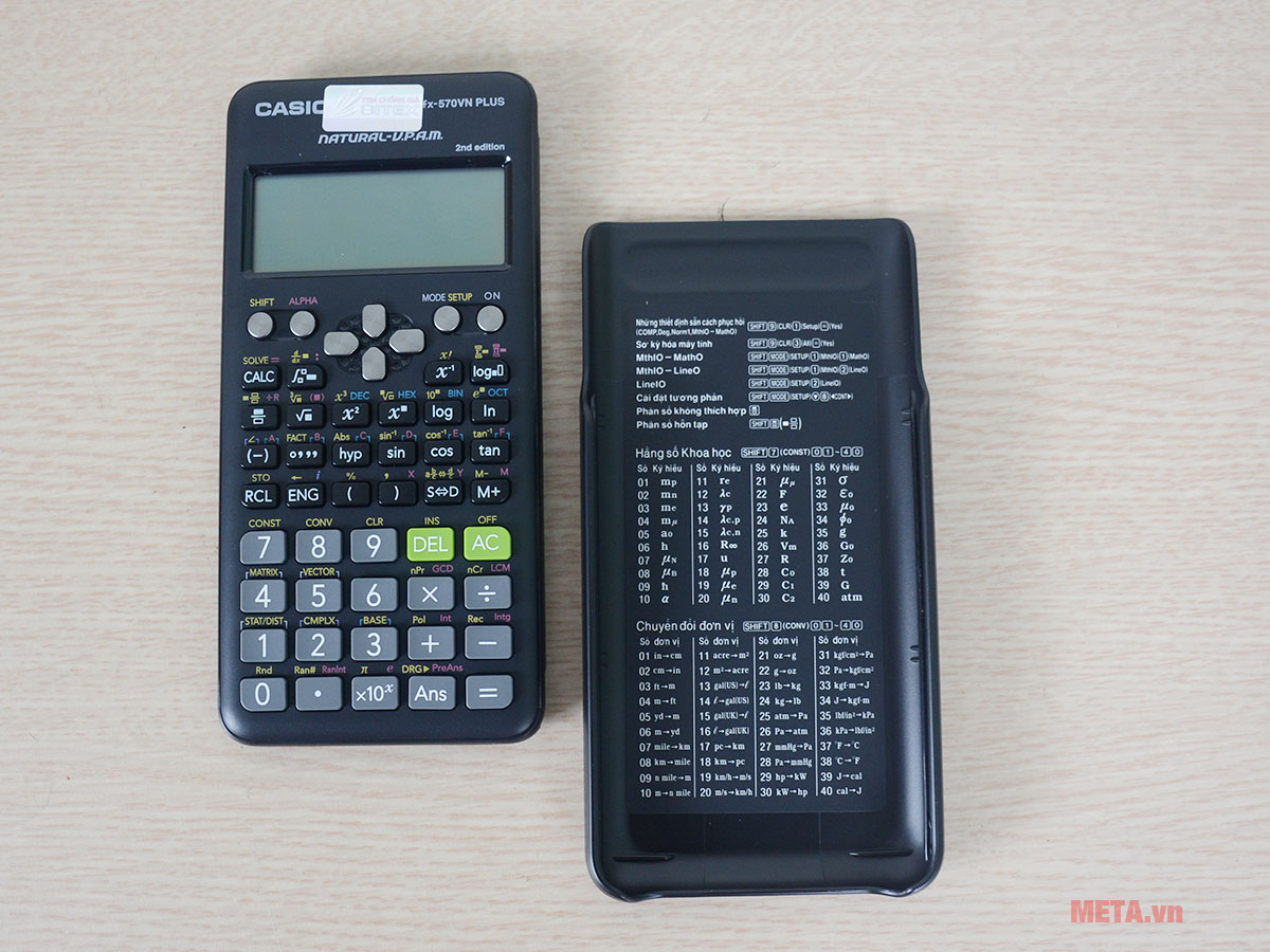 Máy tính bỏ túi Casio FX-570VN Plus New 2nd Edition - META.vn