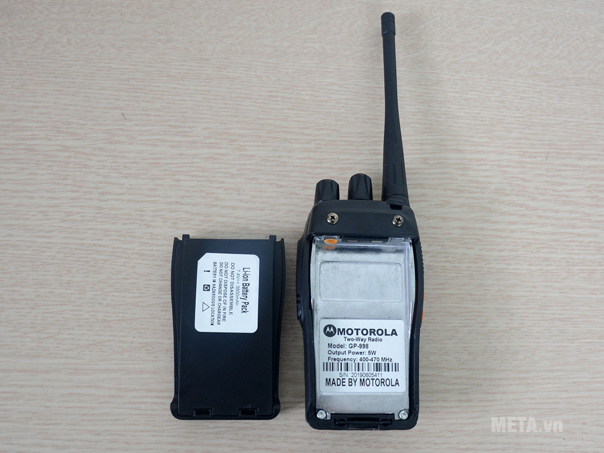 Máy bộ đàm Motorola GP 998 - META.vn