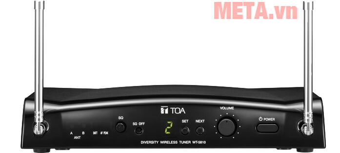 Bộ thu không dây UHF TOA WT-5810 F01 - META.vn