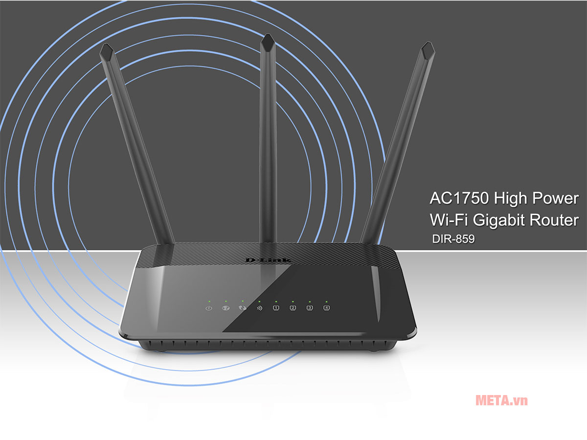 Thiết bị thu phát Wifi D-link DIR-859 - META.vn
