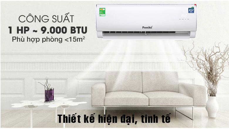 Điều hòa 1 chiều Funiki 9000BTU HSC09MMC (Gas R32) - META.vn