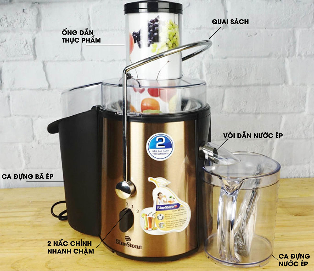 Máy ép trái cây Bluestone JEB-6545 - META.vn