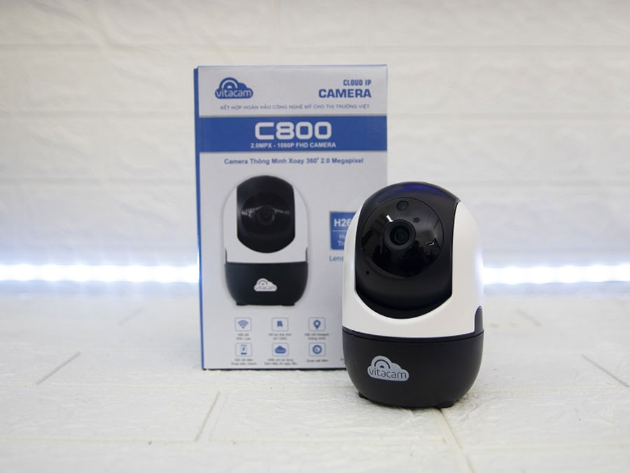Camera IP Wifi Vitacam C800 2Mpx Full HD1080p - META.vn