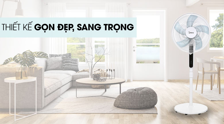Quạt cây Midea FS4019PRD - META.vn