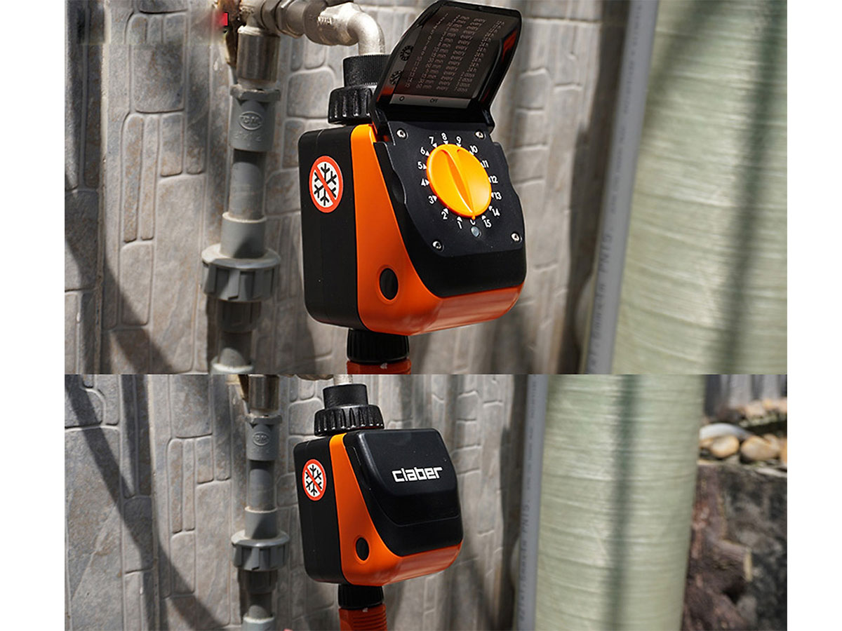 Bộ hẹn giờ tưới cây tự động Aquauno Logica Plus Timer-Claber 8419 - META.vn