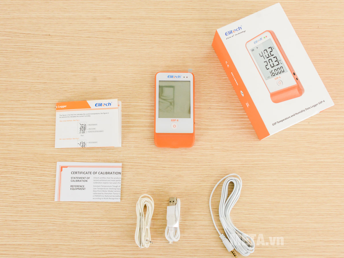 Nhiệt ẩm kế tự ghi GSP-6 - META.vn