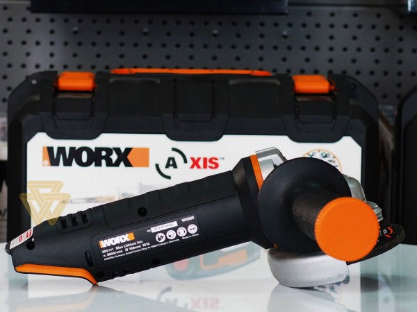 Máy mài góc dùng pin Li-ion 20V 100mm Worx Orange WX802 - META.vn