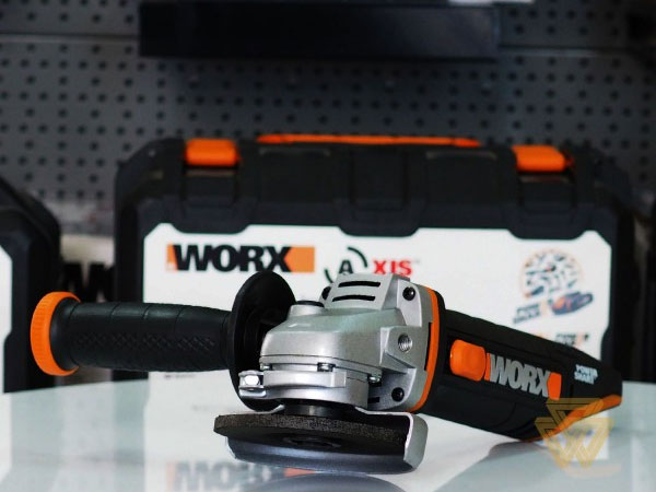 Máy mài góc dùng pin Li-ion 20V 100mm Worx Orange WX802 - META.vn