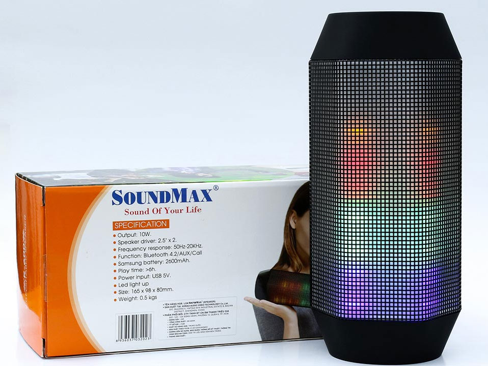 Loa Bluetooth SoundMax R600 (10W) - META.vn
