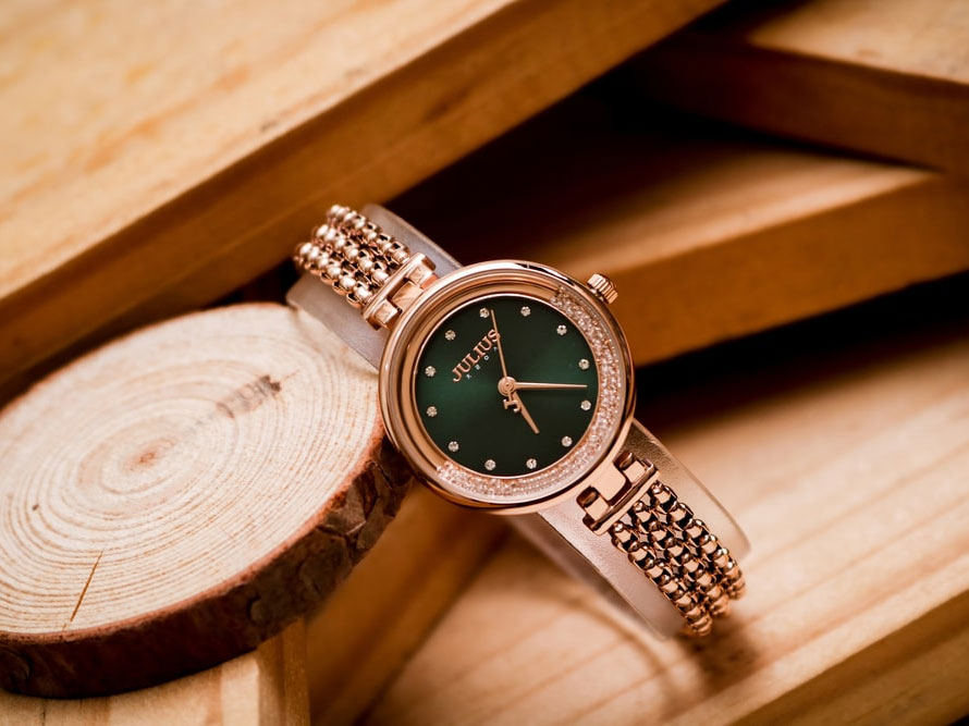 Đồng hồ nữ Julius JA-1285 dây thép - META.vn