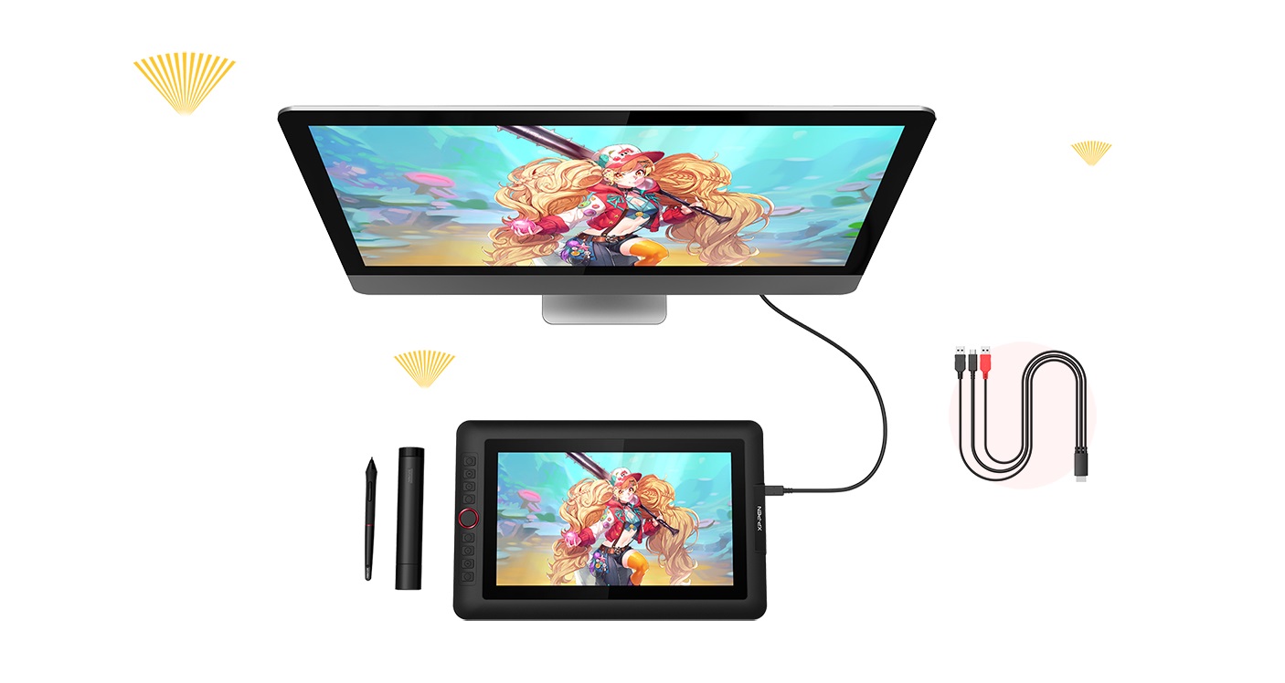 Bảng vẽ màn hình XP-Pen Artist 13.3 Pro Full HD cảm ứng nghiêng - META.vn