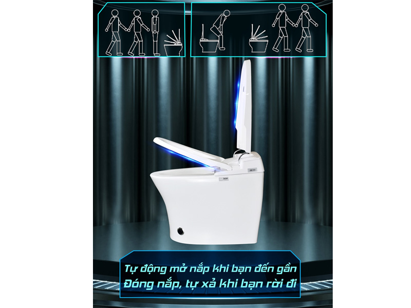 Bồn cầu thông minh Hiwin MT-666 - META.vn