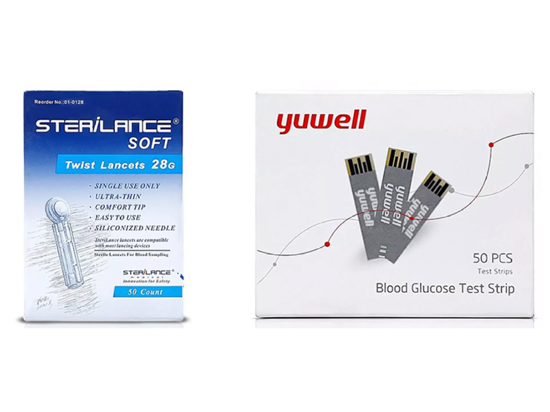 Que thử đường huyết Yuwell Y330 - META.vn