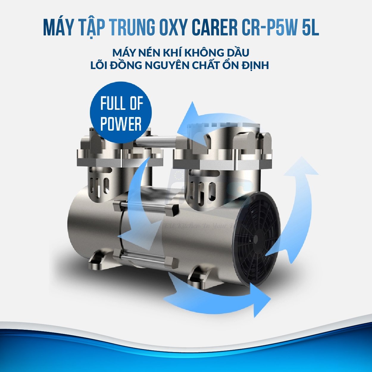 Máy tạo oxy 5 lít Carer Medical Oxygen Concentrator Cr-P5W (có chức ...