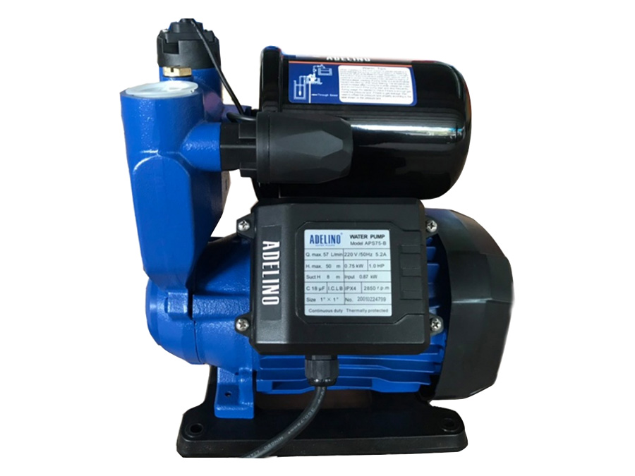Máy bơm tăng áp Adelino APS75-B - 750W - META.vn