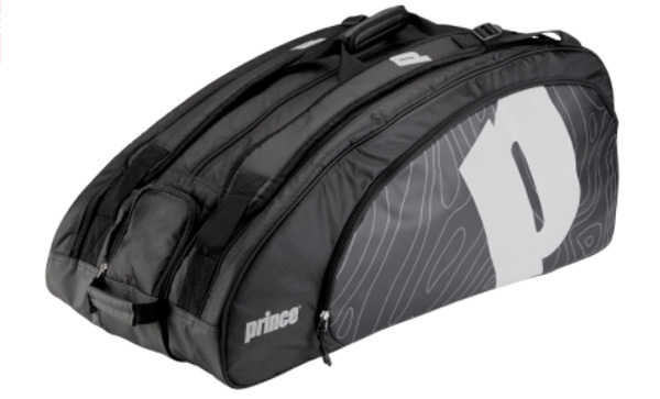 Túi đựng vợt Prince Tour Reflective 19 12 Racket Đen/Bạc (3 ngăn) - META.vn