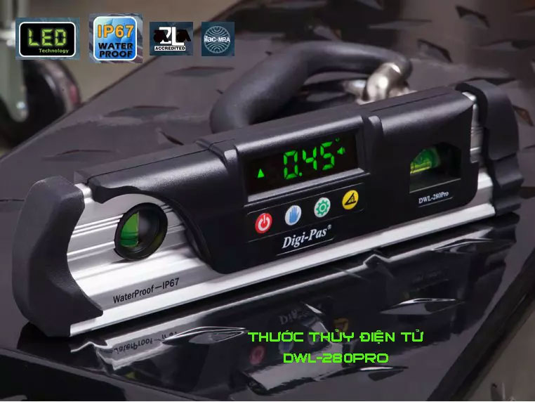 Thước thủy kỹ thuật số Digi-pas DWL 280 Pro - META.vn