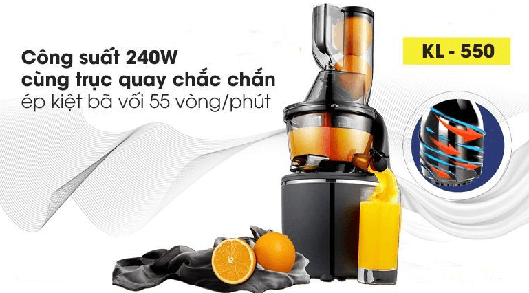 Máy ép chậm Kalite KL-550 - META.vn