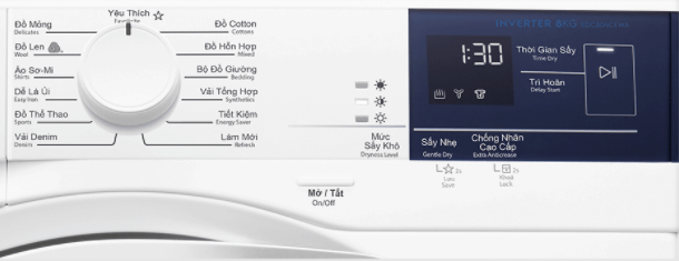 Máy sấy ngưng tụ Electrolux 8Kg EDC804CEWA - META.vn