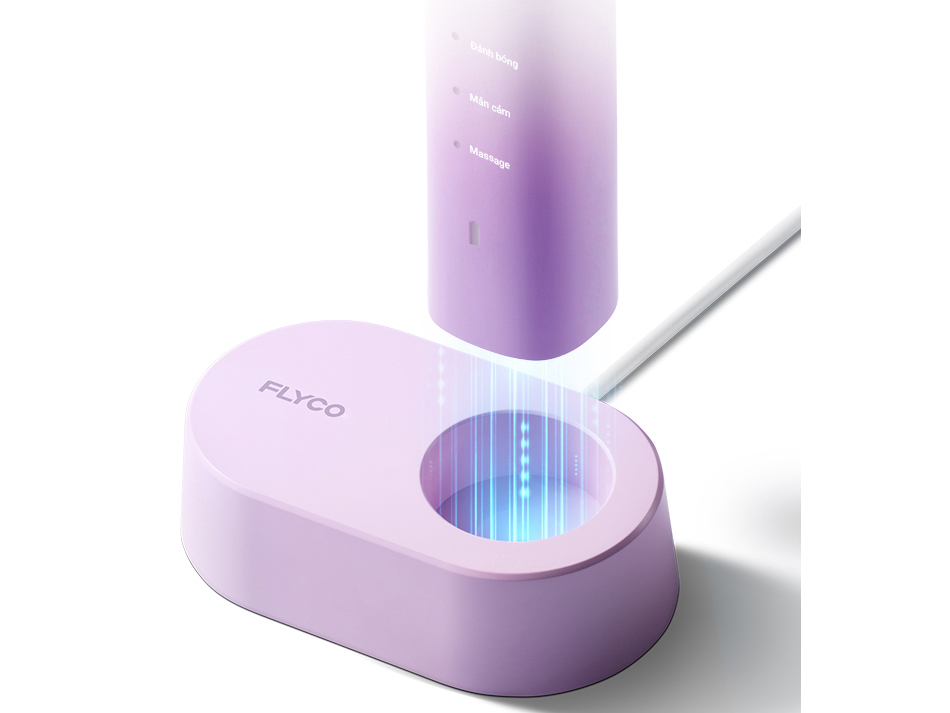 Bàn chải sóng âm điện Flyco FT-7105VN - META.vn