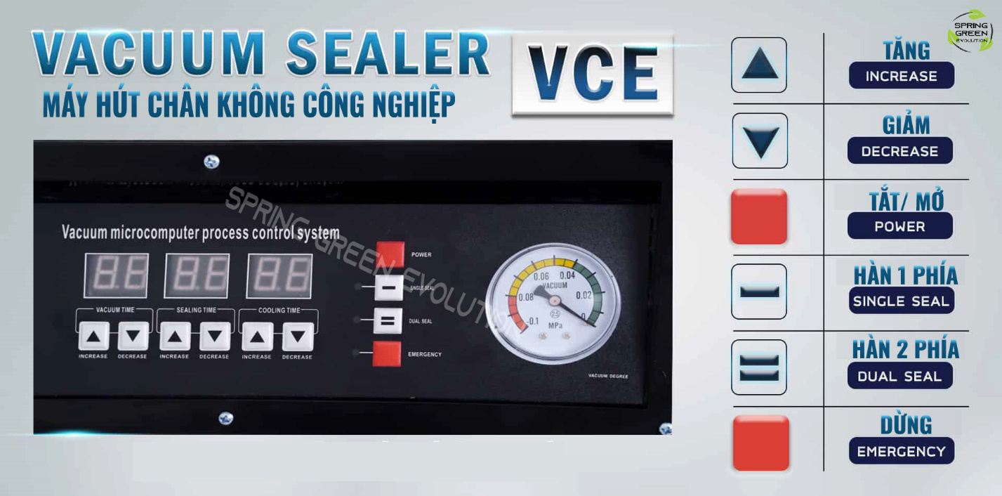 Máy hút chân không công nghiệp VCE 30 - META.vn
