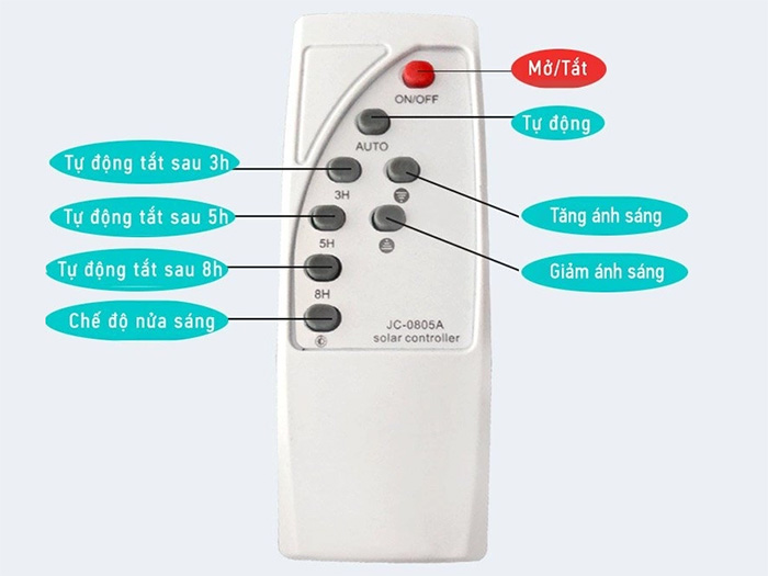 Đèn năng lượng mặt trời liền thể Kitawa 60W LT460 - META.vn