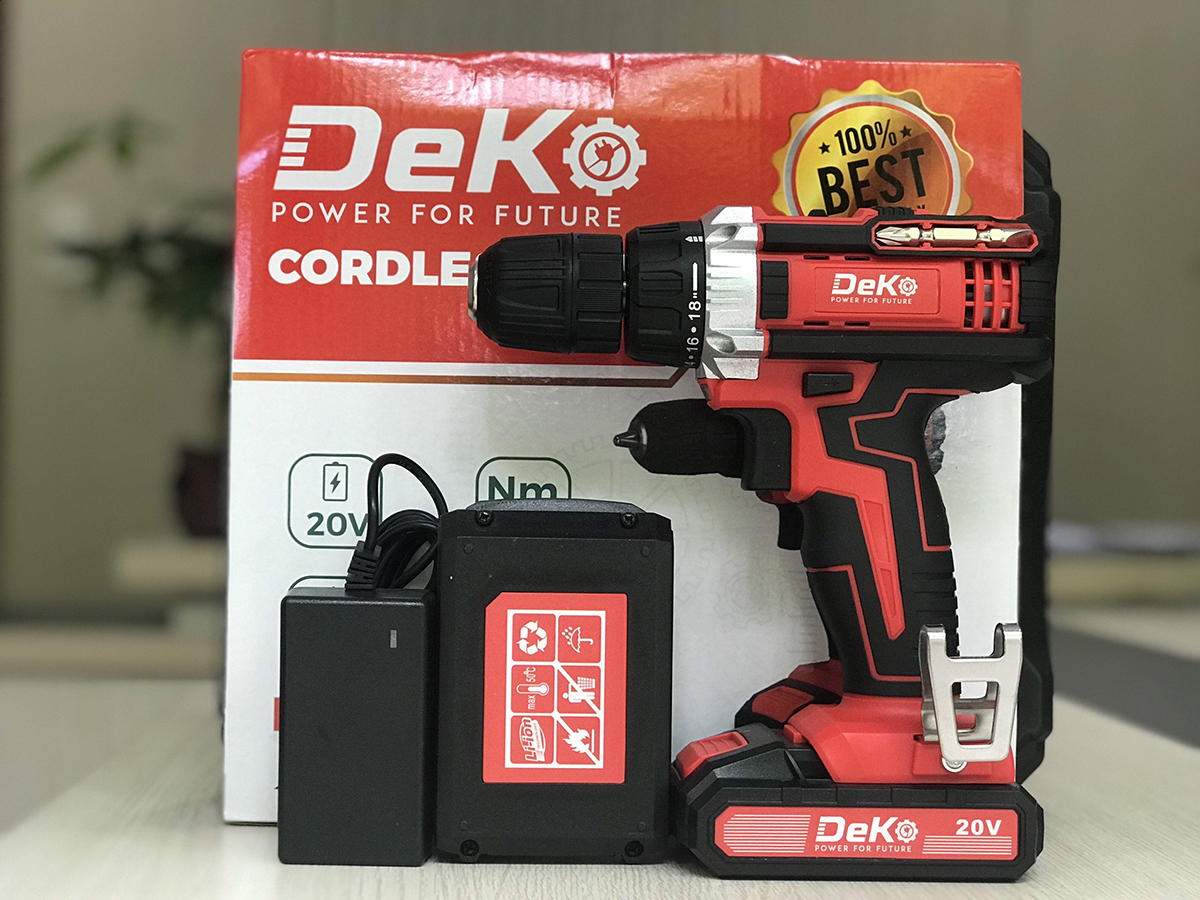Máy khoan pin Deko DK-20V - META.vn