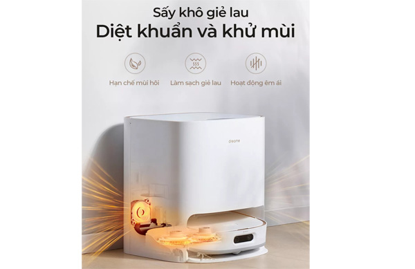 Robot hút bụi lau nhà Xiaomi Dreame Bot W10 Pro - META.vn