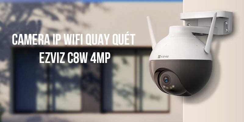 Camera IP Wifi quay quét EZVIZ CS-C8W 4MP - META.vn