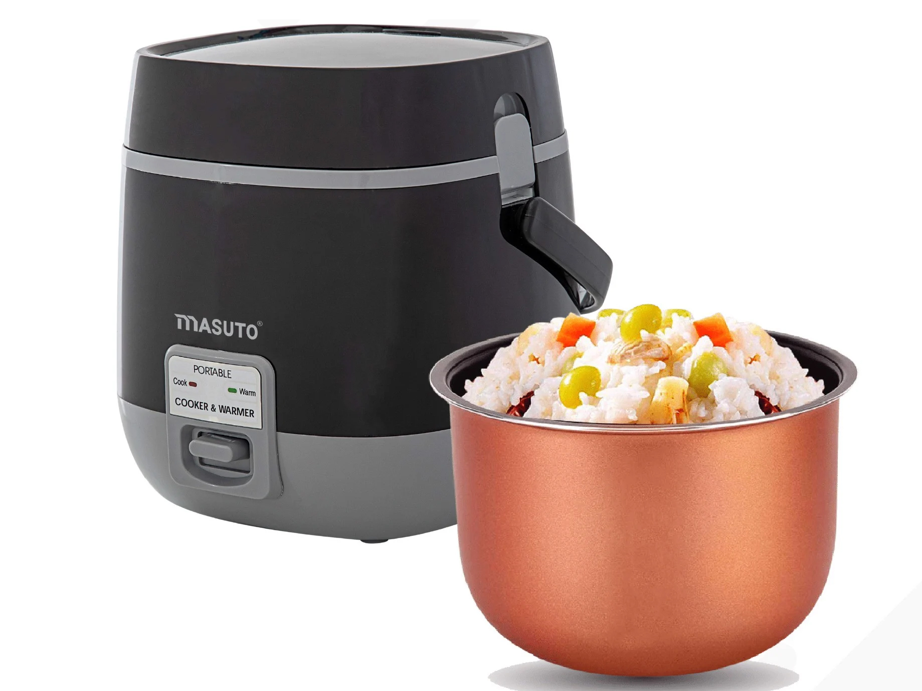 Nồi cơm điện mini Masuto MS-Compact12 (1.2 lít) - META.vn
