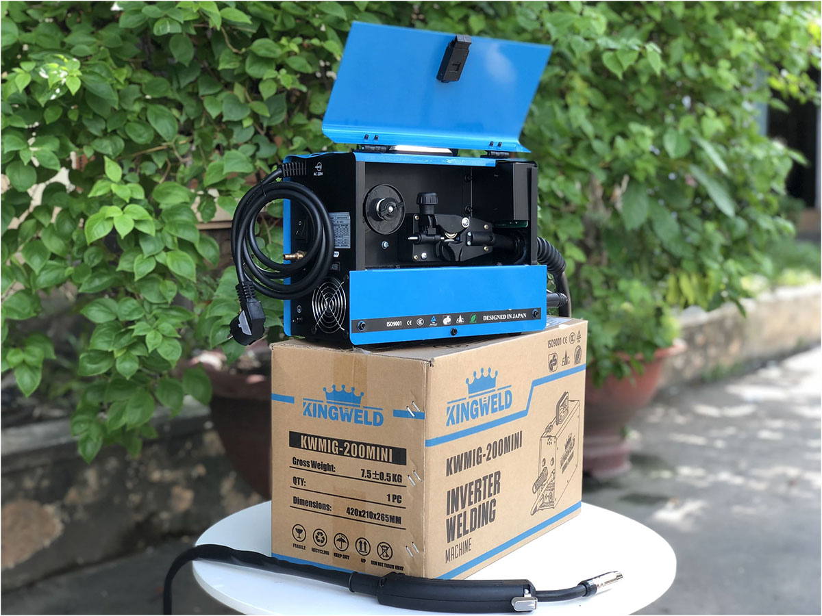 Máy hàn Mig 3 chức năng Kingweld KW MIG MINI 200 - META.vn