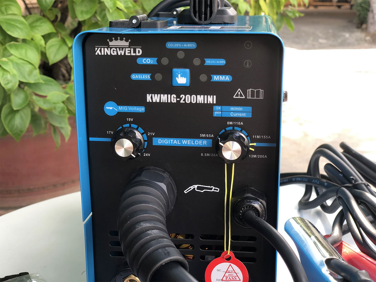 Máy hàn Mig 3 chức năng Kingweld KW MIG MINI 200 - META.vn