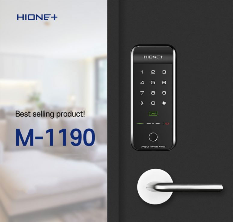 Khóa cửa điện tử Hi-One M-1190 - META.vn