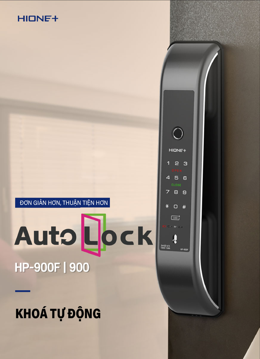 Khóa cửa điện tử Hi-One HP-900F - META.vn