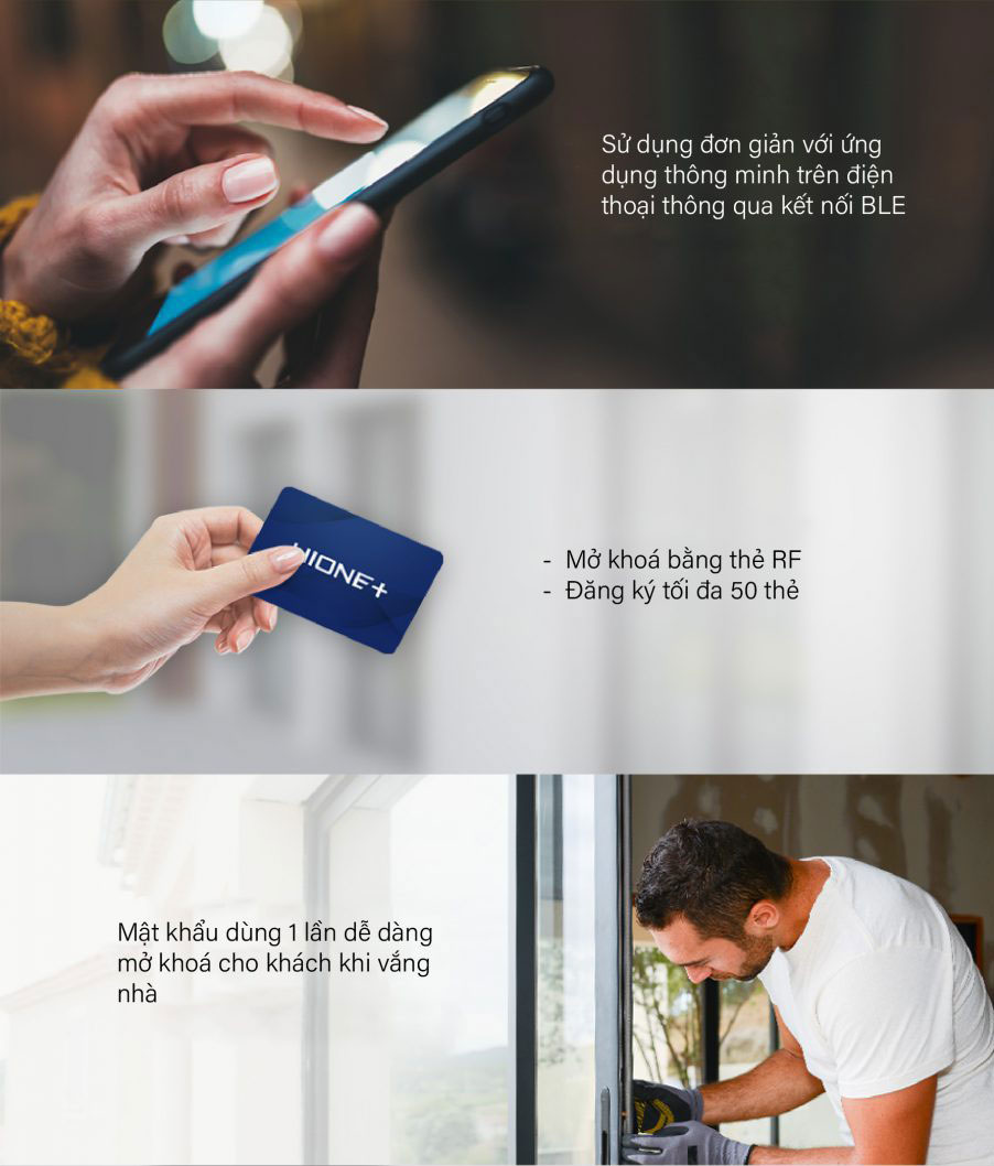 Khóa cửa điện tử Hi-One H-4800 - META.vn