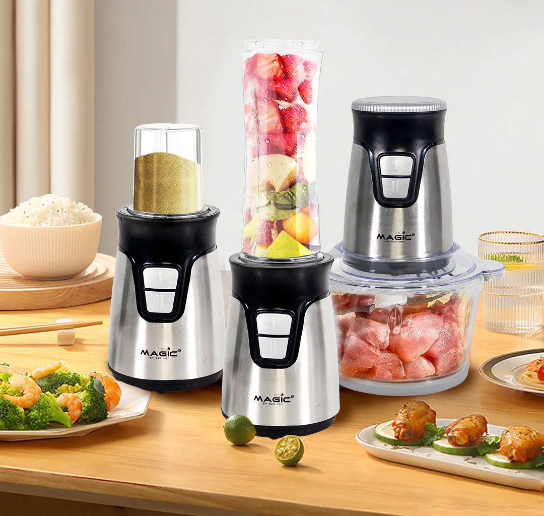 Máy xay thực phẩm đa năng 3 trong 1 Magic Eco AC-17 - META.vn