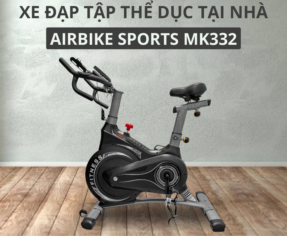 Xe đạp tập thể dục Air Bike Sports MK332 - META.vn