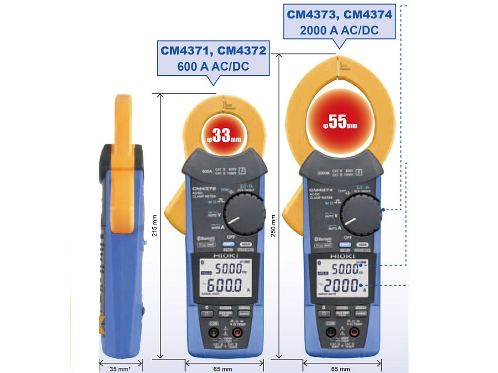 Ampe kìm Hioki CM4374 - META.vn