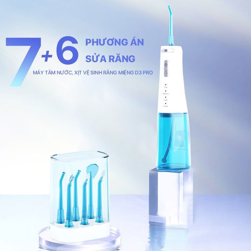 Máy tăm nước Bomidi D3 PRO - 7 chế độ - META.vn